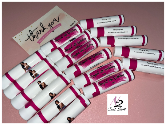 Customizable Chap sticks Lip Balm Birthday – N2coolstuff